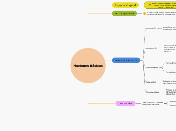 Nociones Básicas - Mind Map